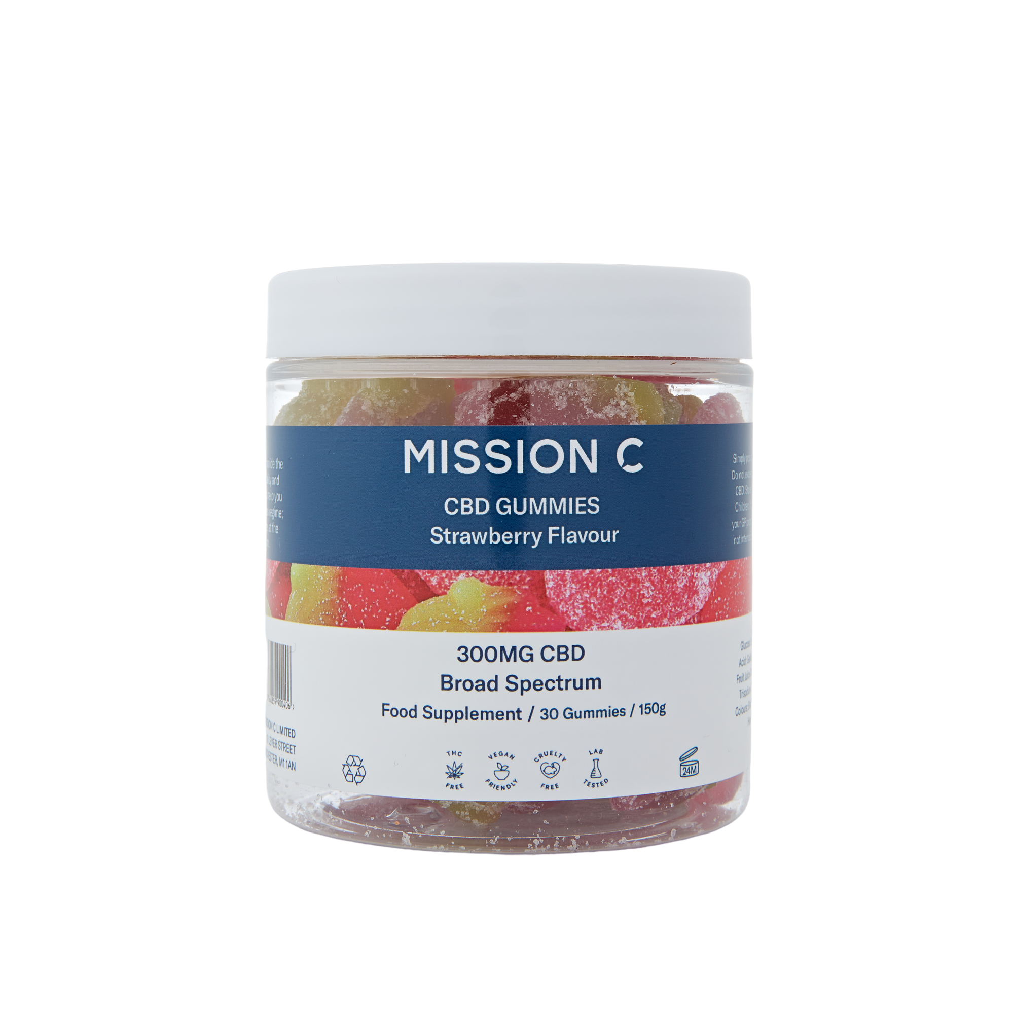 CBD Gummies - Strawberry Flavour – Mission C