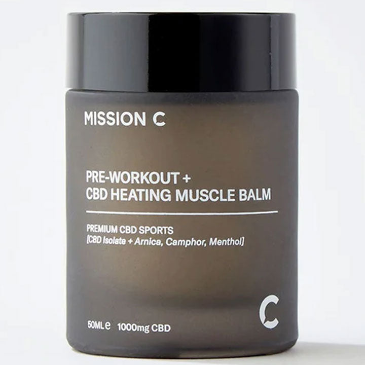 CBD Heating Muscle Balm | Pre-Workout | Mission C